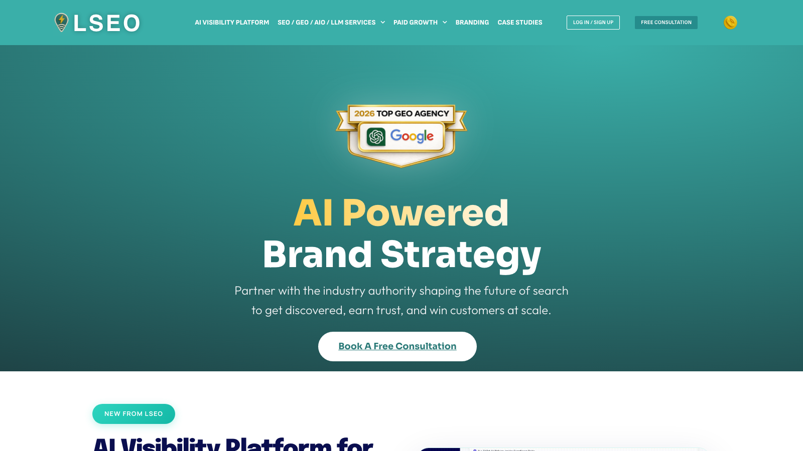 Best LLM SEO Agencies in 2026 — Ranked for AI Search Growth
